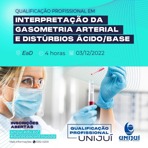 Curso de Interpretação da Gasometria Arterial encerra as inscrições no ...